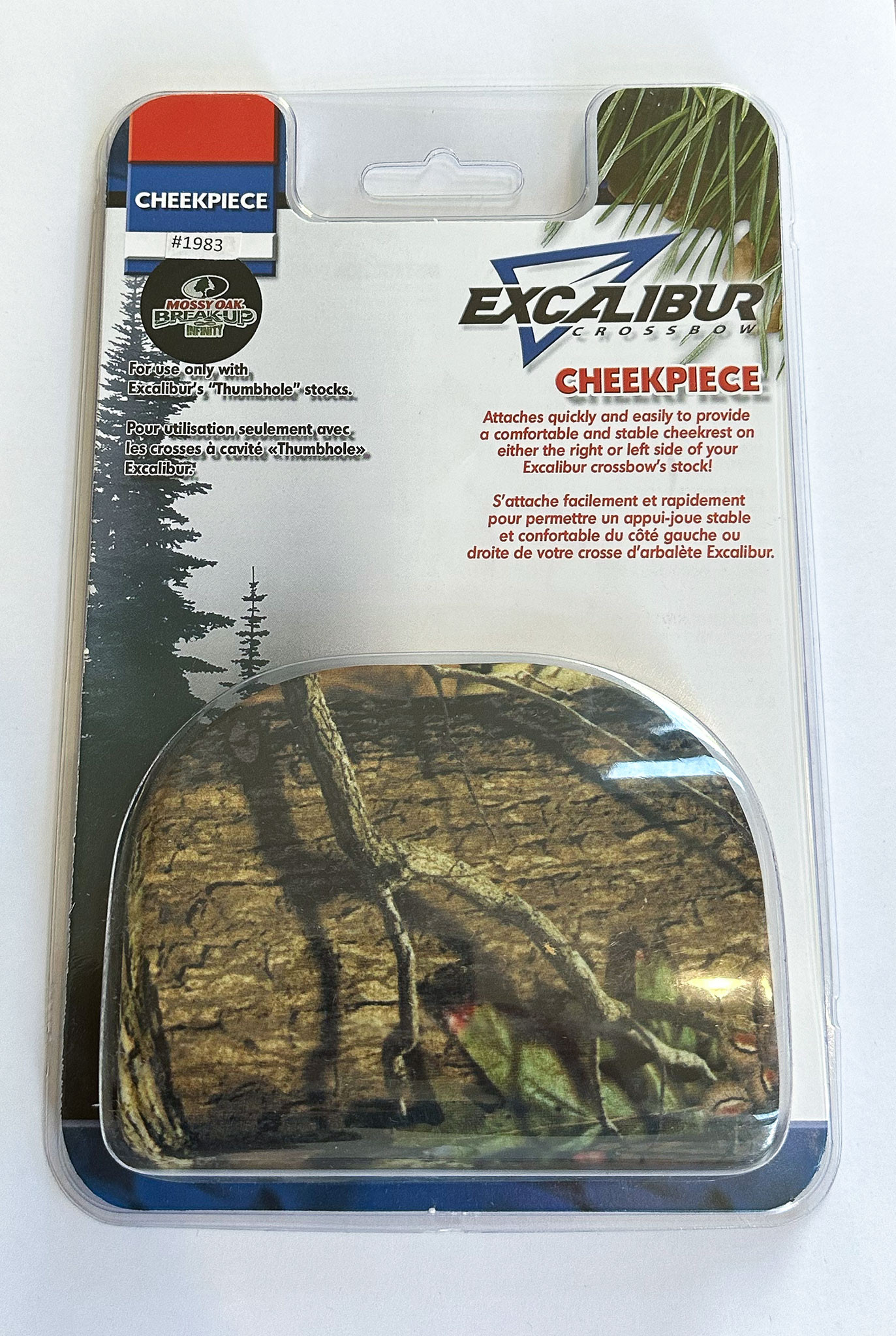Excalibur Cheek Piece - Mossy Oak Break Up Infinity (für Matrix 330 MOBUC)